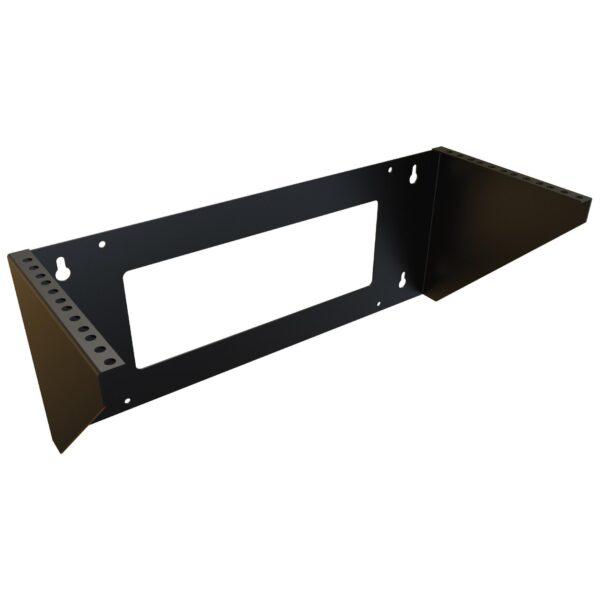 Staffa di Montaggio da Muro Verticale 19'' Easyline 4U Nero su ... Staffa di Montaggio da Muro Verticale 19'' Easyline 4U Nero su ...